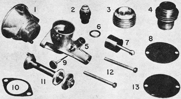 Motor of the Month: Wasp .049 Engine, October 1950 Air Trails ...