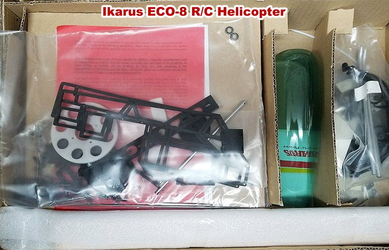 Ikarus Eco 8 Electric Helicopter - Airplanes and Rockets